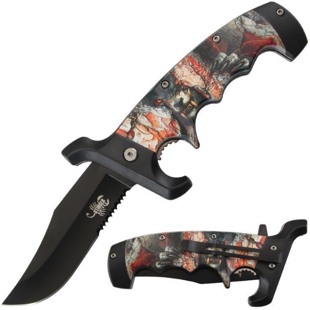 Turkey Creek Trading Company Inc.: Snake Eye Tactical KNIVES SPRING ...