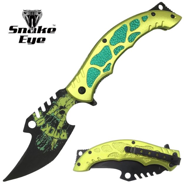 Turkey Creek Trading Company Inc.: Snake Eye Tactical Spring Assist knife