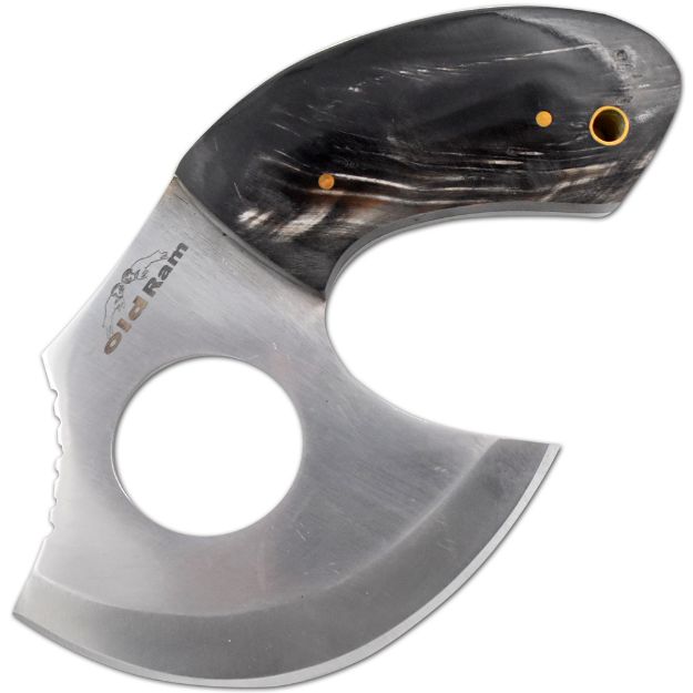 Turkey Creek Trading Company Inc.: Old Ram Handmade Mini Ulu Knife ...
