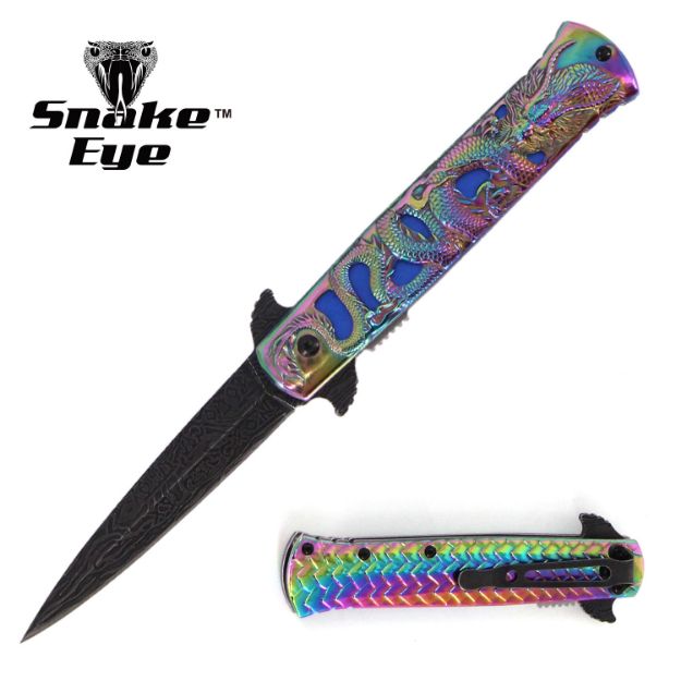 Snake Eye Tactical Spring Assist Knife Collection