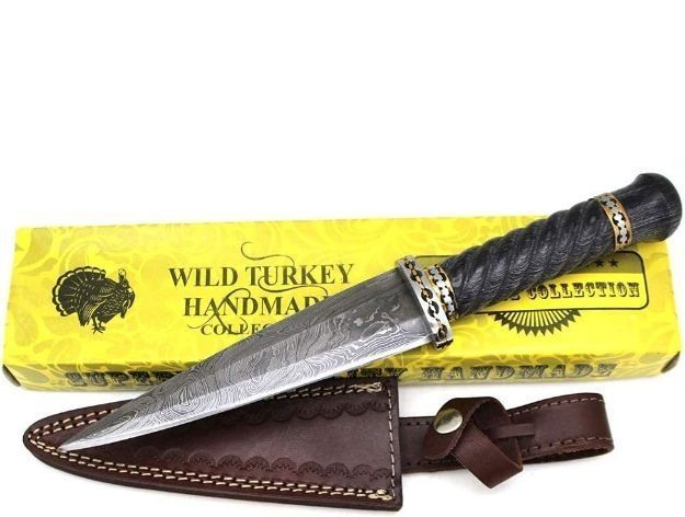 Turkey Creek Trading Company Inc.: Wild Turkey Handmade Damascus Dirk ...
