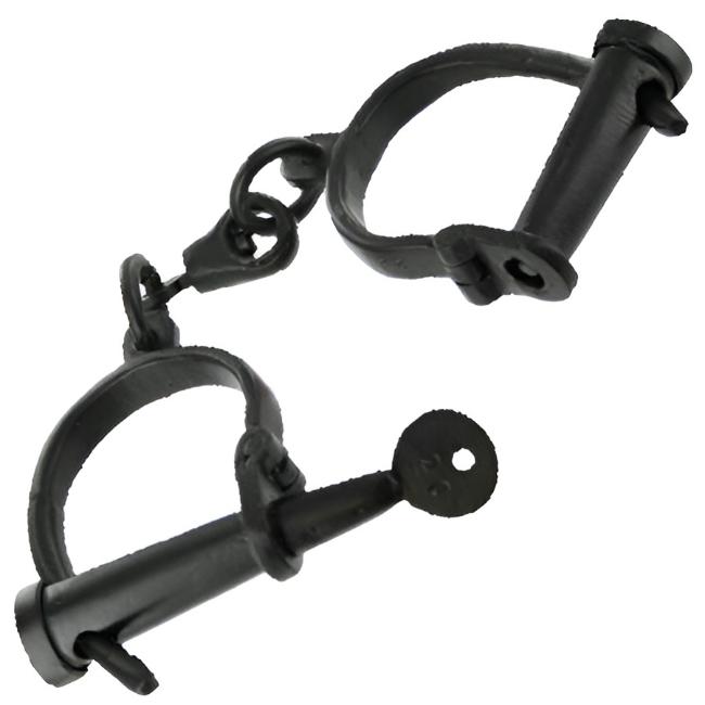 Turkey Creek Trading Company Inc.: Hand Forged Iron Shackles Medieval ...