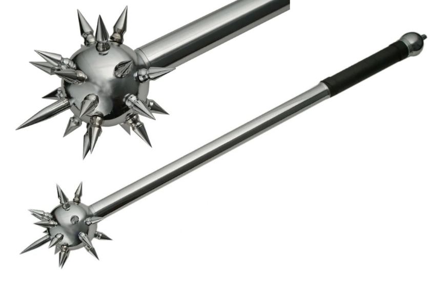 Turkey Creek Trading Company Inc.: 32" Overall Medieval Spike Club Mace ...