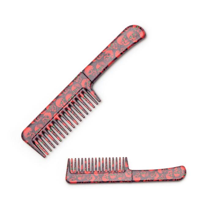 Turkey Creek Trading Company Inc.: Red Skull Comb With Hidden Knife 6.5 ...