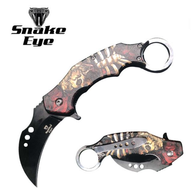 Turkey Creek Trading Company Inc.: Snake Eye Tactical Karambit Spring ...