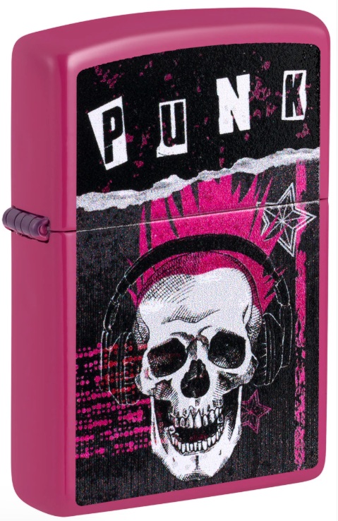 Turkey Creek Trading Company Inc.: Punk Skull Design Zippo Lighter - ZP ...