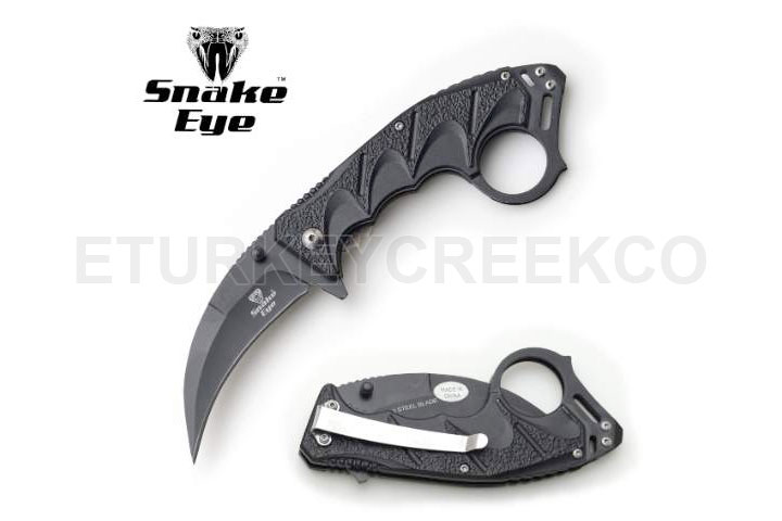 Turkey Creek Trading Company Inc.: Snake Eye Tactical Karambit Spring ...