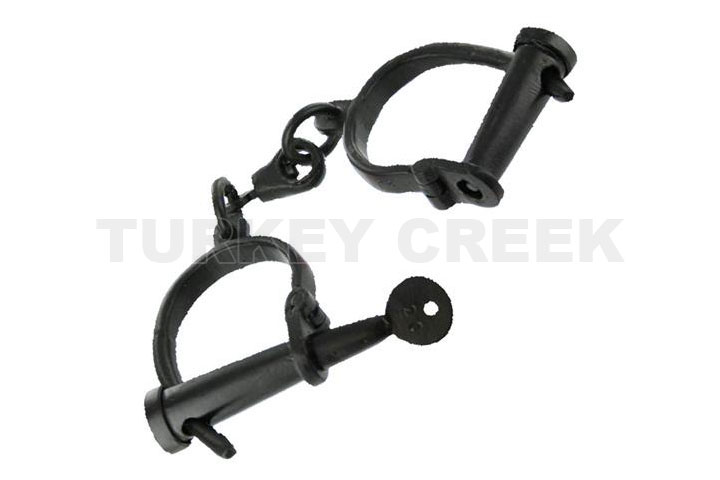 Turkey Creek Trading Company Inc.: Hand Forged Iron Shackles Medieval ...