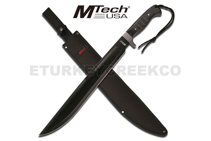 Turkey Creek Trading Company Inc.: 25" Length 4MM Blade Compact Machete ...